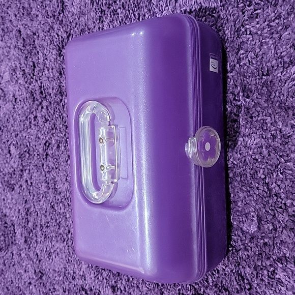 Caboodles | Makeup | Caboodles Makeup Case Purple Box Organizer Vintage ...